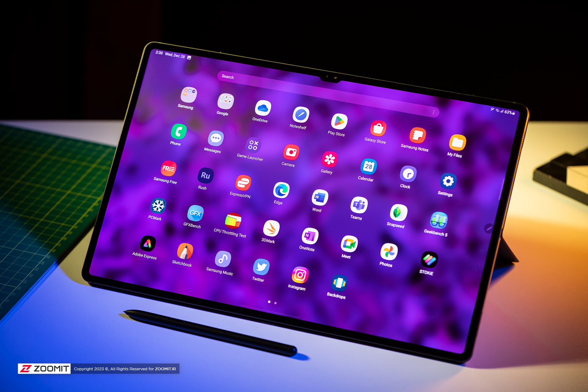 مشخصات و قیمت تبلت گلکسی تب اس 8 اولترا سامسونگ Samsung Galaxy Tab S8